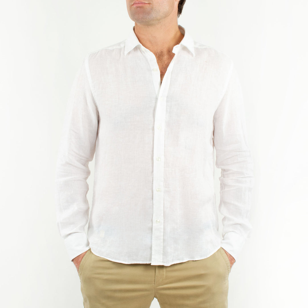 Linen Shirts for Men | Quality 100% Linen Mens Shirts | Mallorca Style ...