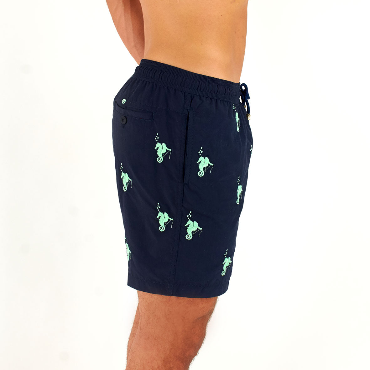 Swim Shorts Seahorse Rodeo Abyss Navy | Quality Mens Swimming Trunks ...